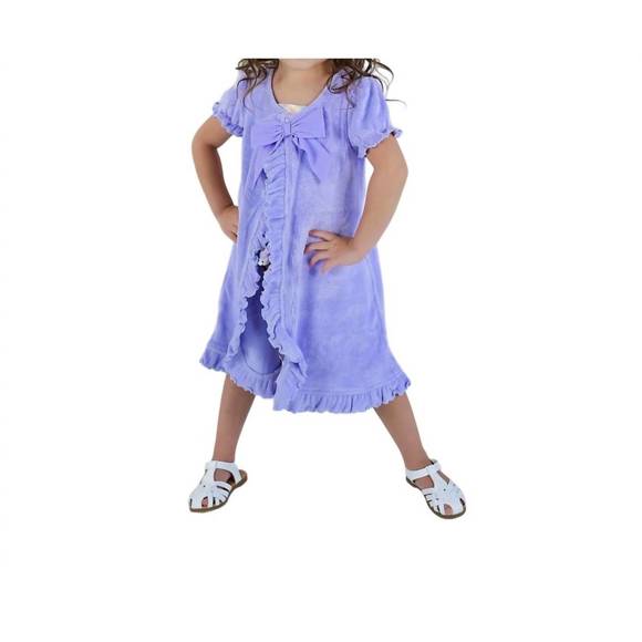 NEW SWOON BABY CLOTHING girl´s front-tie swim cover up in lavender